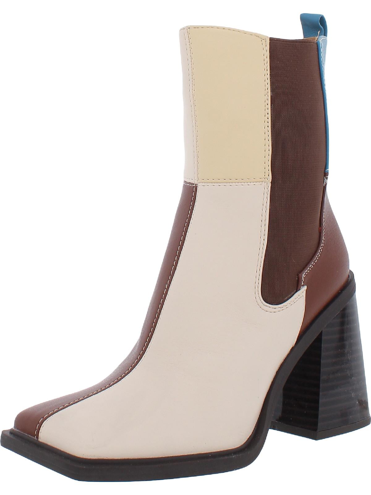 Circus by Sam Edelman Womens Lauren Faux Leather Square Toe Chelsea ...