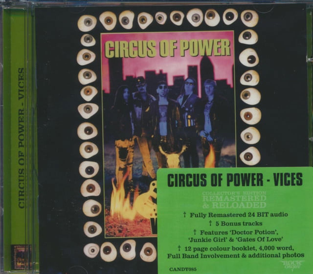 Circus of Power - Vices - Music & Performance - CD - Walmart.com