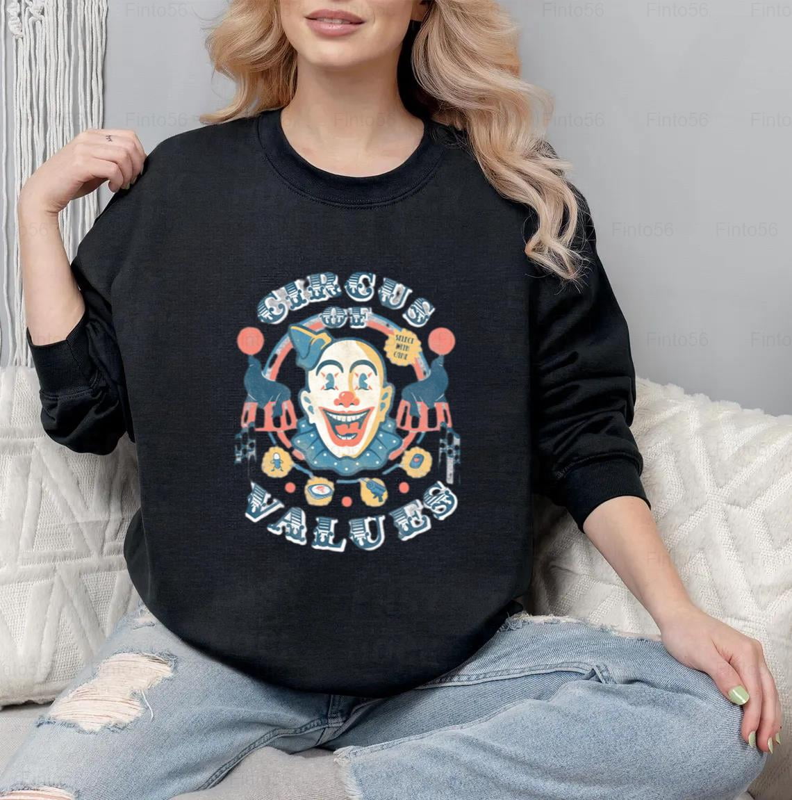 Circus of Values T-shirt, Sweatshirt, Hoodie with Vintage Creepy Charm ...