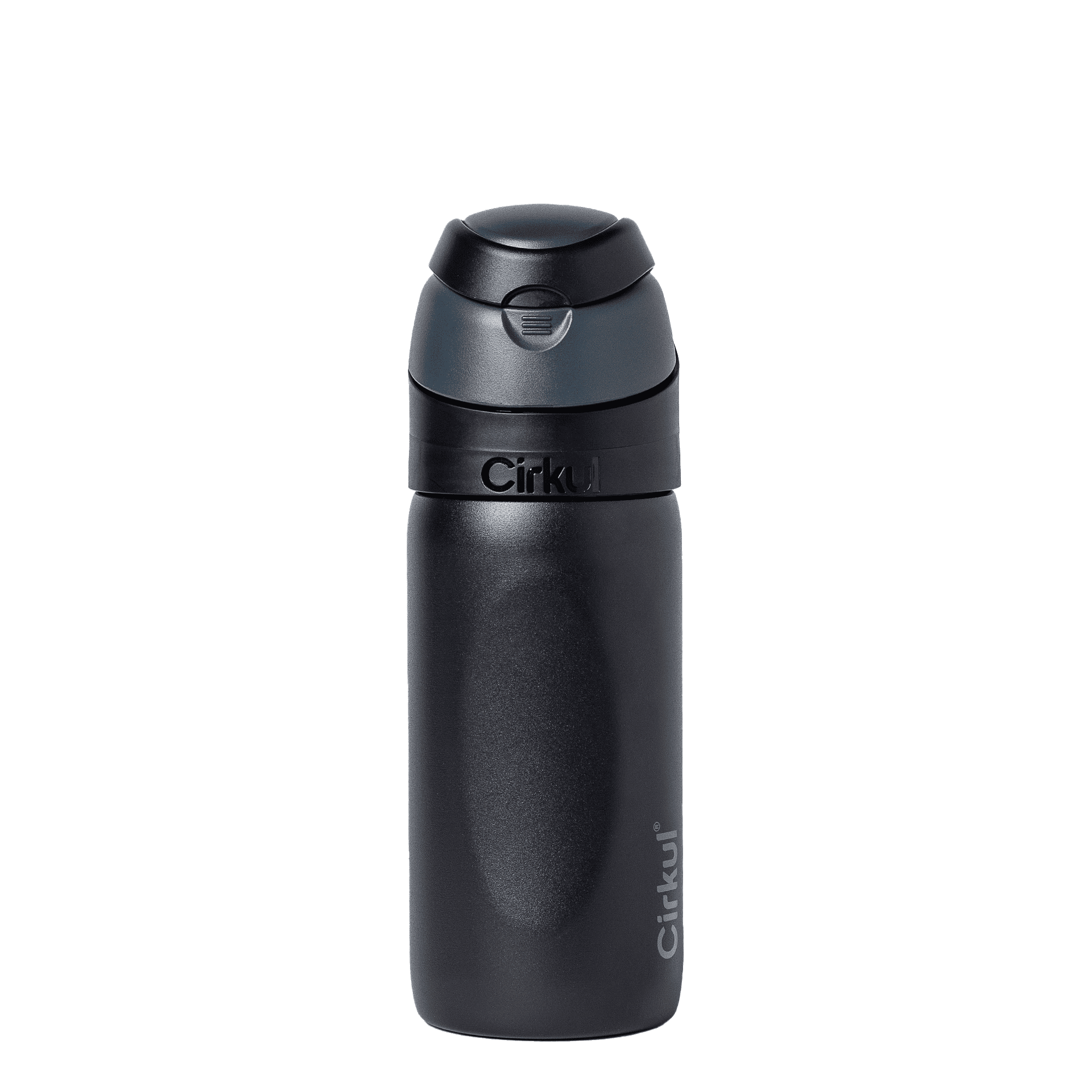 Cirkul 16oz StrawSip Flip Bottle, Onyx (Black) - Walmart.com