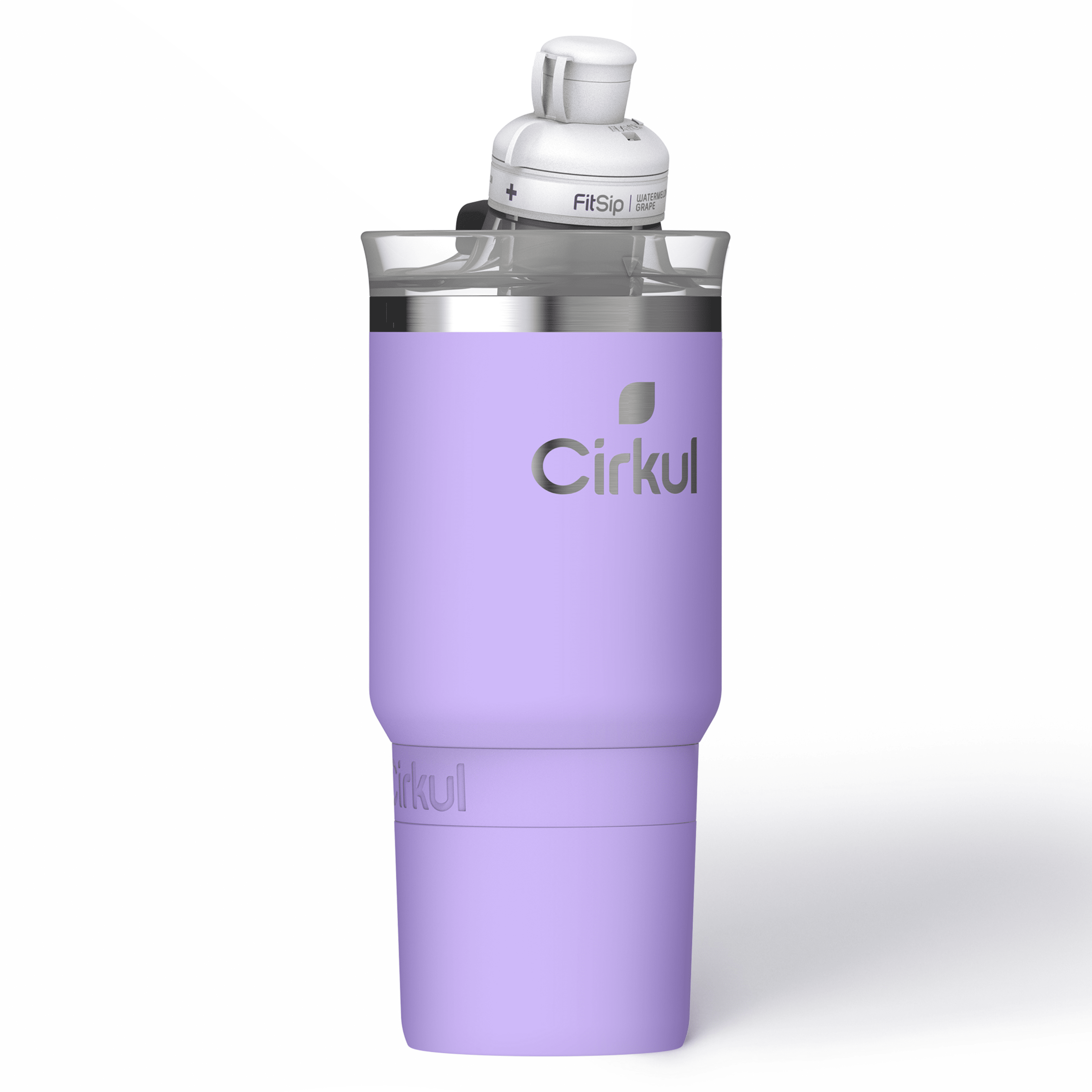 Cirkul 24oz Amethyst On-The-Go StrawSip Tumbler, 1 Flavor Cartridge ...