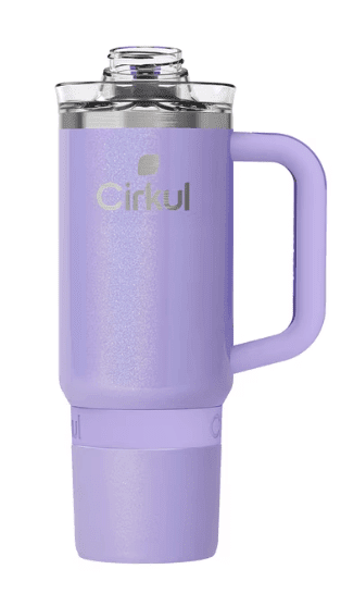Cirkul 30oz Travel StrawSip Double-Wall Insulated Stainless Steel with ...