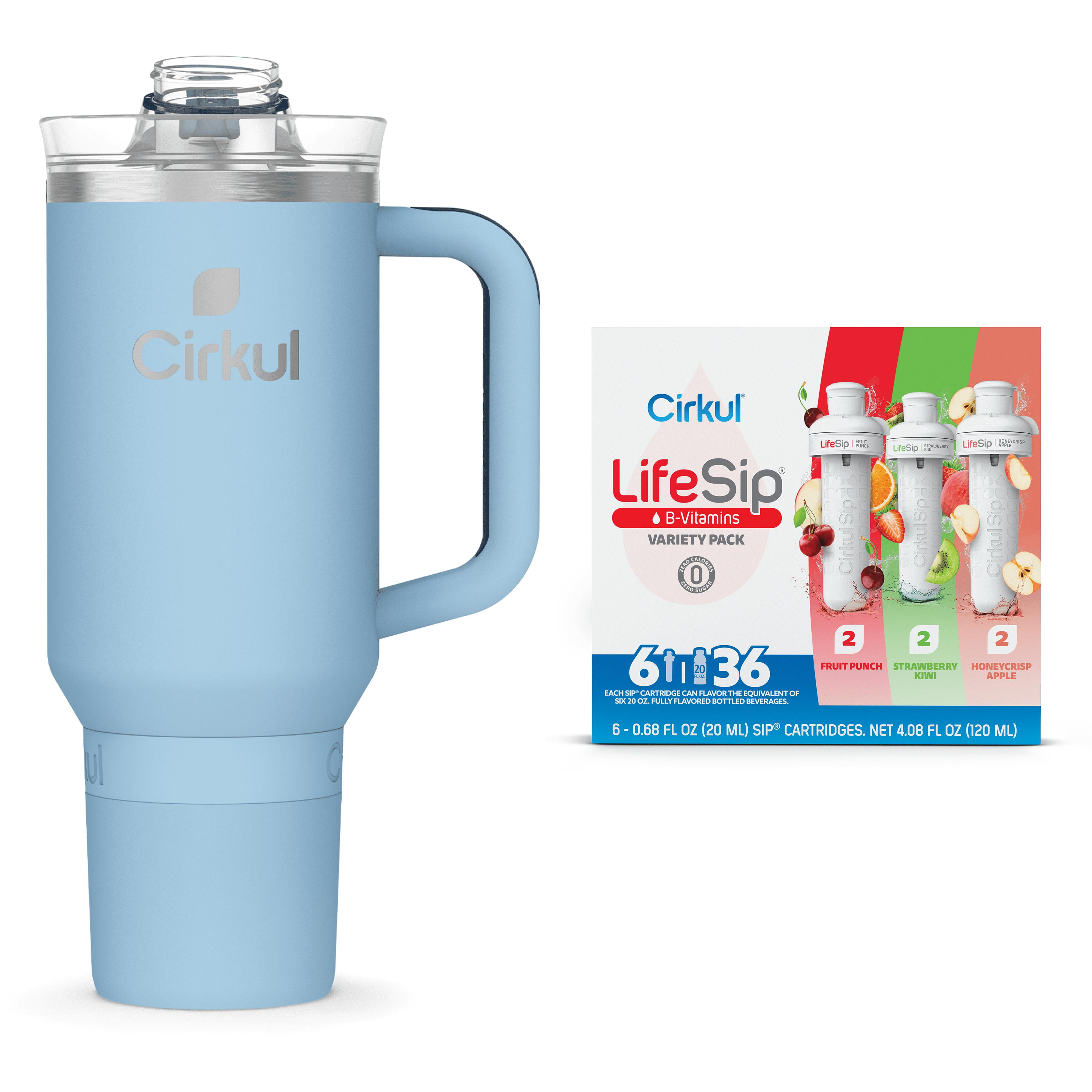 Cirkul 40oz All-Day StrawSip Tumbler BPA-Free Stainless Steel - Walmart.com