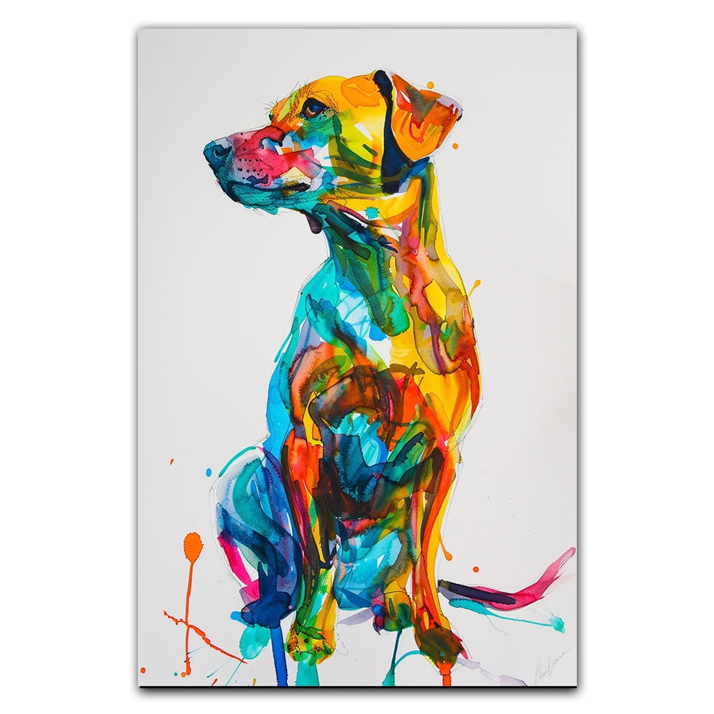 Cirnecodell Dog Art Print Poster, Wall art Painting Decor Cirnecodell ...