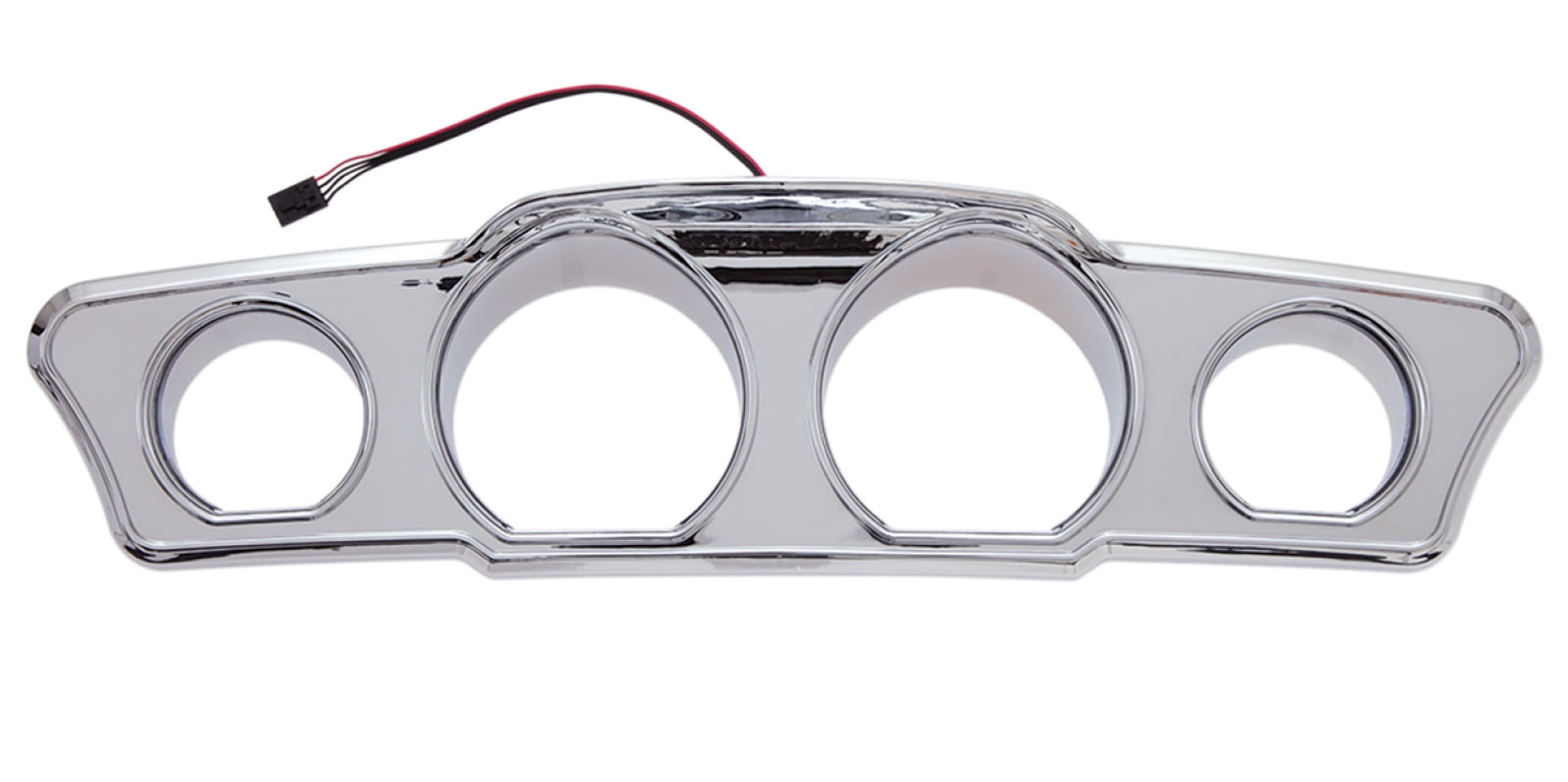 Ciro Chrome Dash Accent w/Multi-Color LED (42200) - Walmart.com