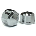 Ciro Chrome Diamond-Cut Crown Engine-Bolt Cap Set (70021) - Walmart.com