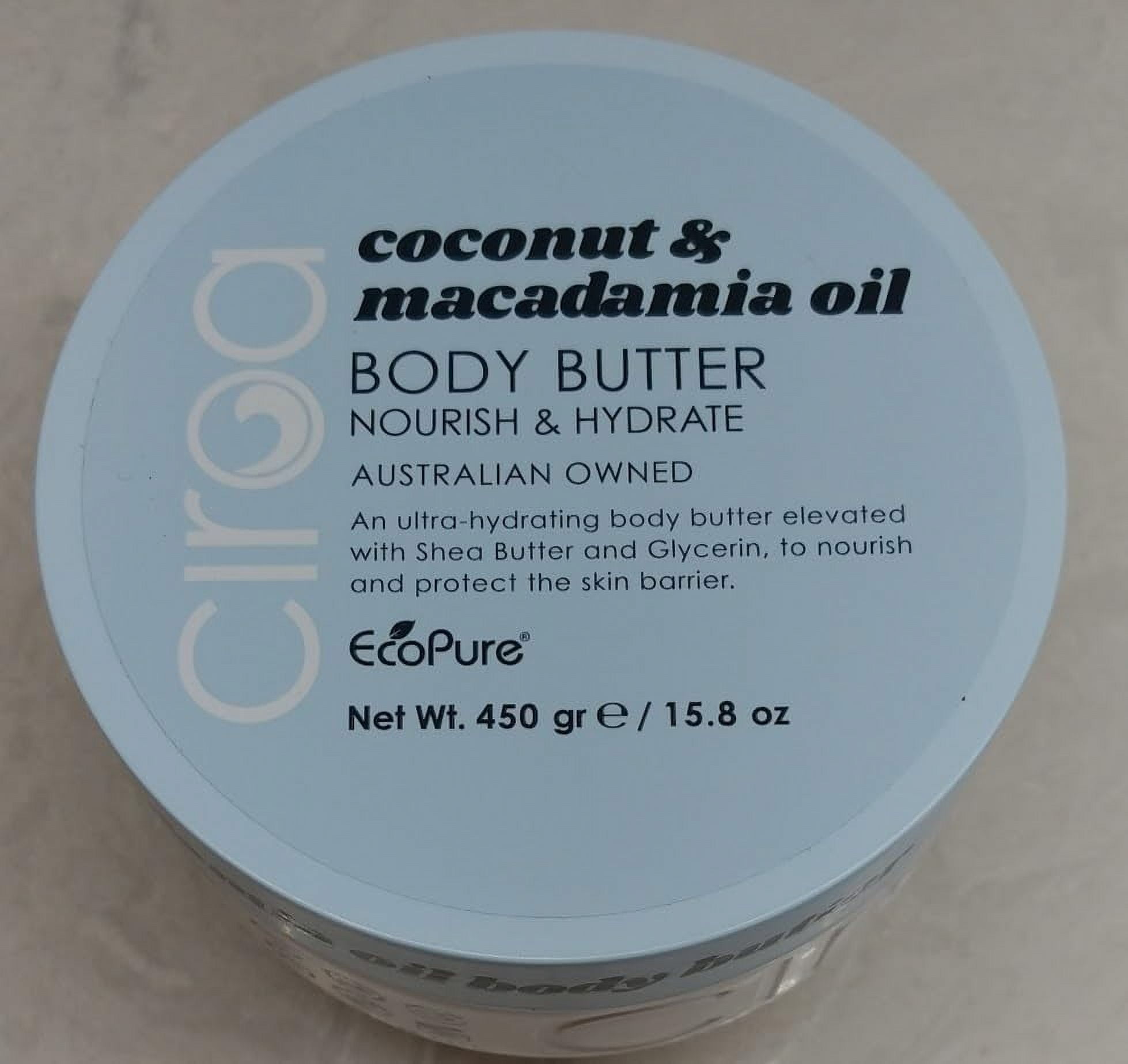 Ciroa, BODY BUTTER, Coconut TGF4 & Macadamia Oil, 15.8 oz (450gr ...