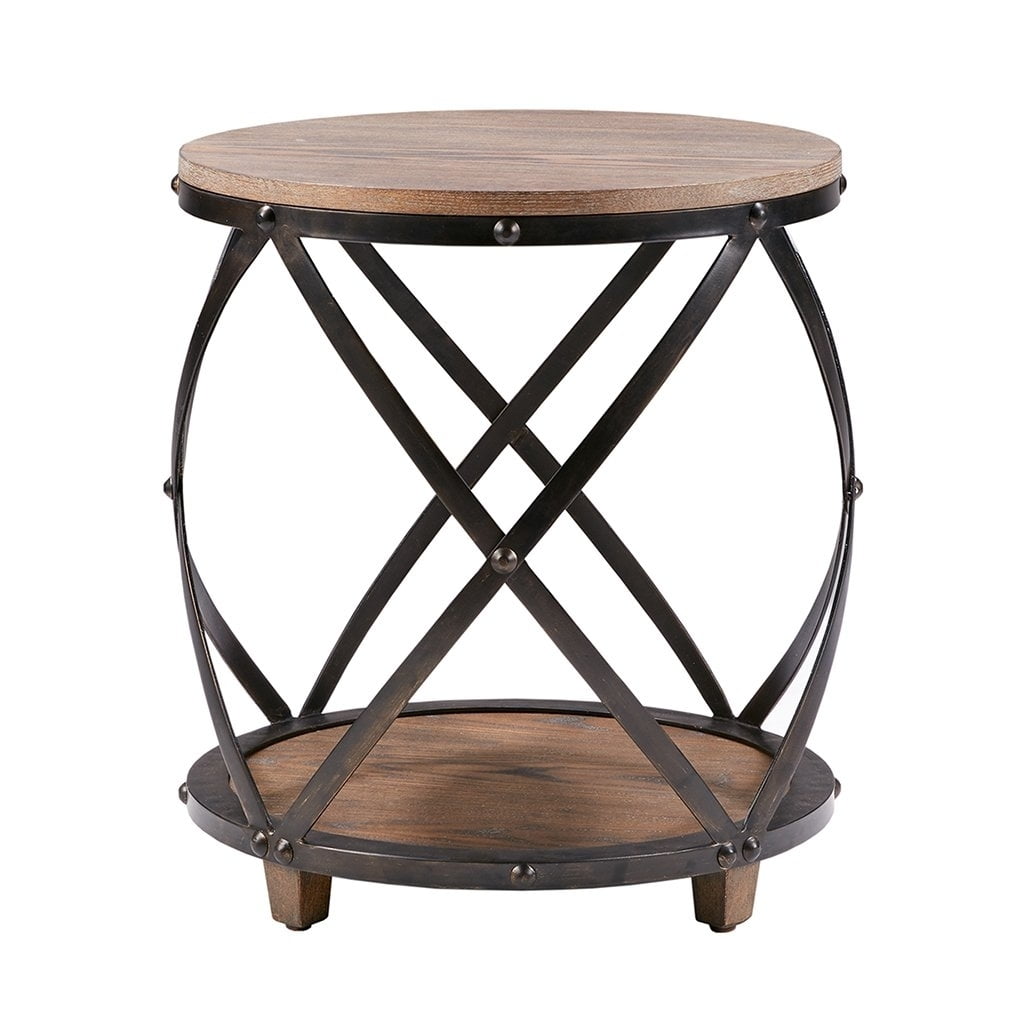 Cirque Bent Metal Accent Table Antique Bronze See below - Walmart.com