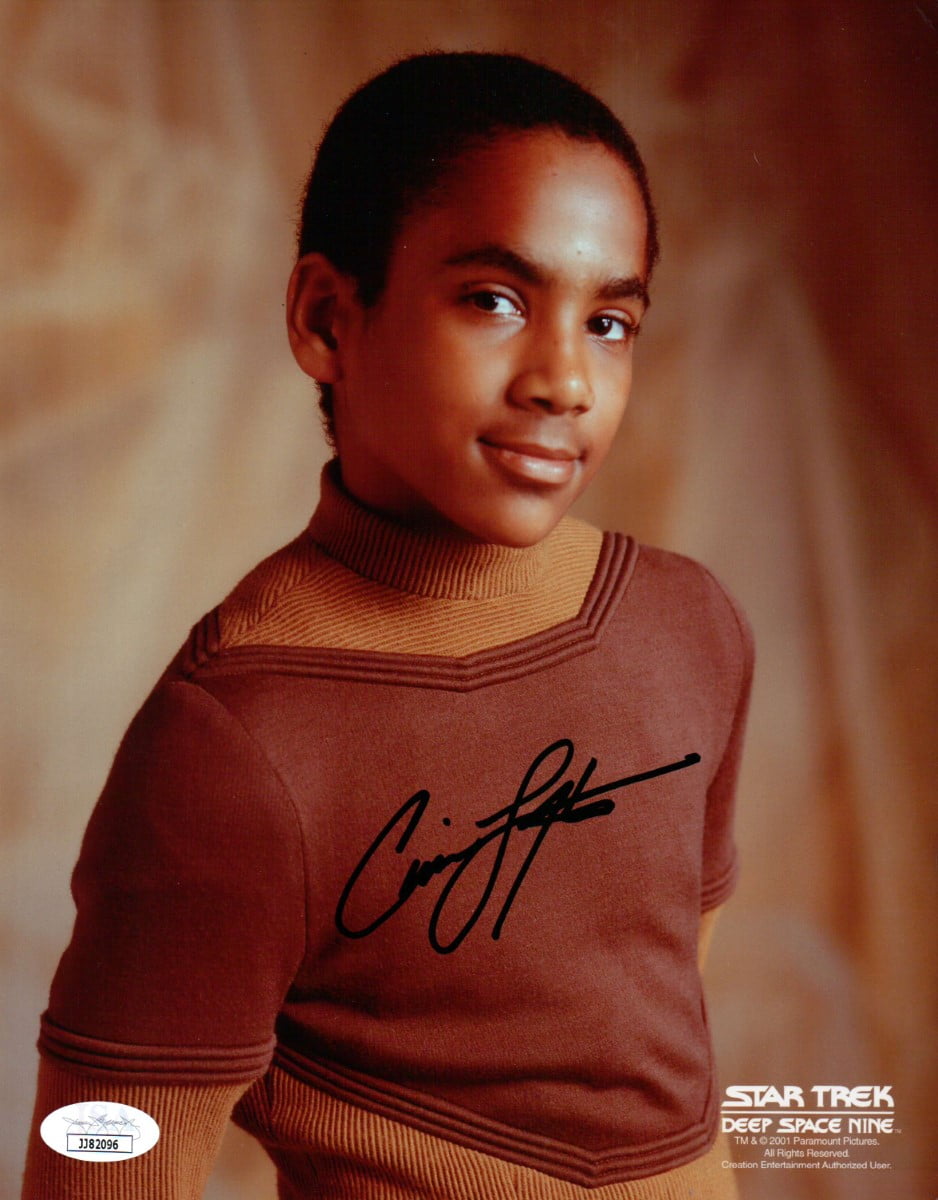 Cirroc Lofton Signed Autograph 8x10 Photo Star Trek Deep Space Nine JSA ...