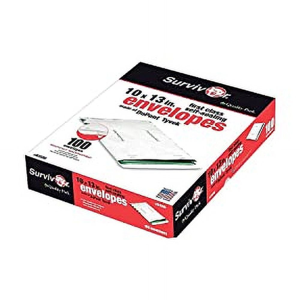Cirrus Quality Park Survivor Tyvek First Class Envelopes - Walmart.com