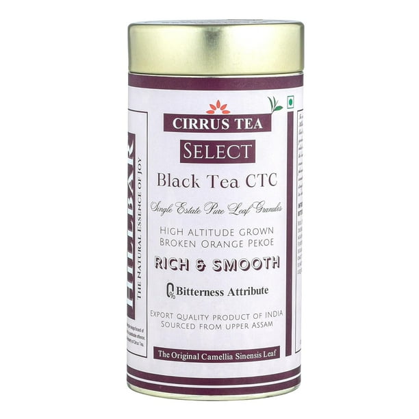 Cirrus Tea Hillbar Select Black CTC Tea | Milk Tea | Assam Single ...