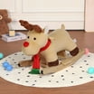 Qaba Baby Rocking Horse, Ride Dragon, Kids Ride On Toy with Realistic ...