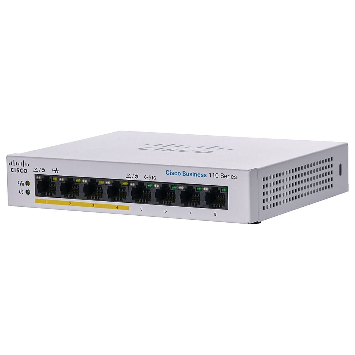 Cisco 110 CBS110-8PP-D Ethernet Switch - 8 Ports - 2 Layer Supported ...