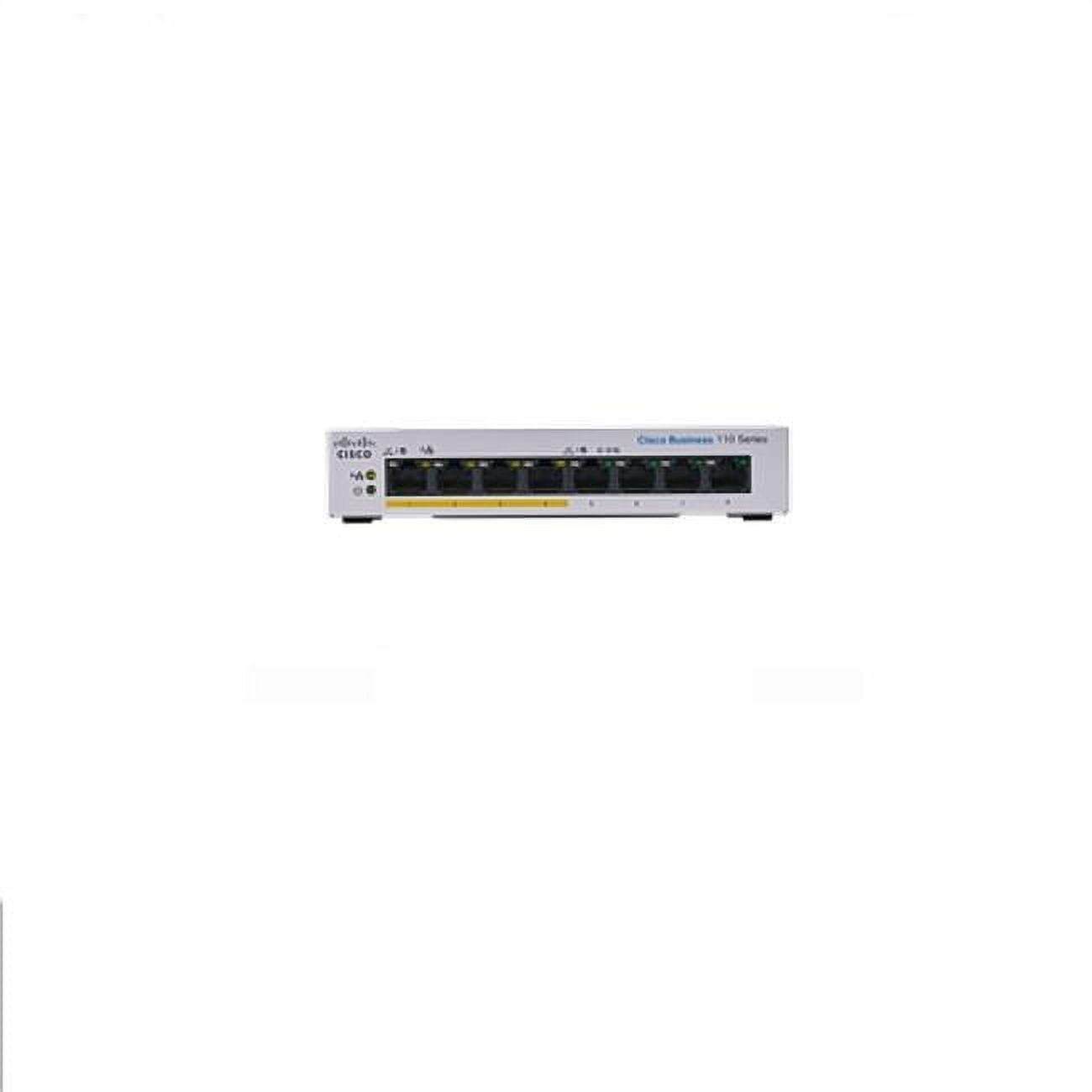 Cisco 110 8-Port Gigabit Ethernet Managed Switch Silver (CBS1108PPDNA ...