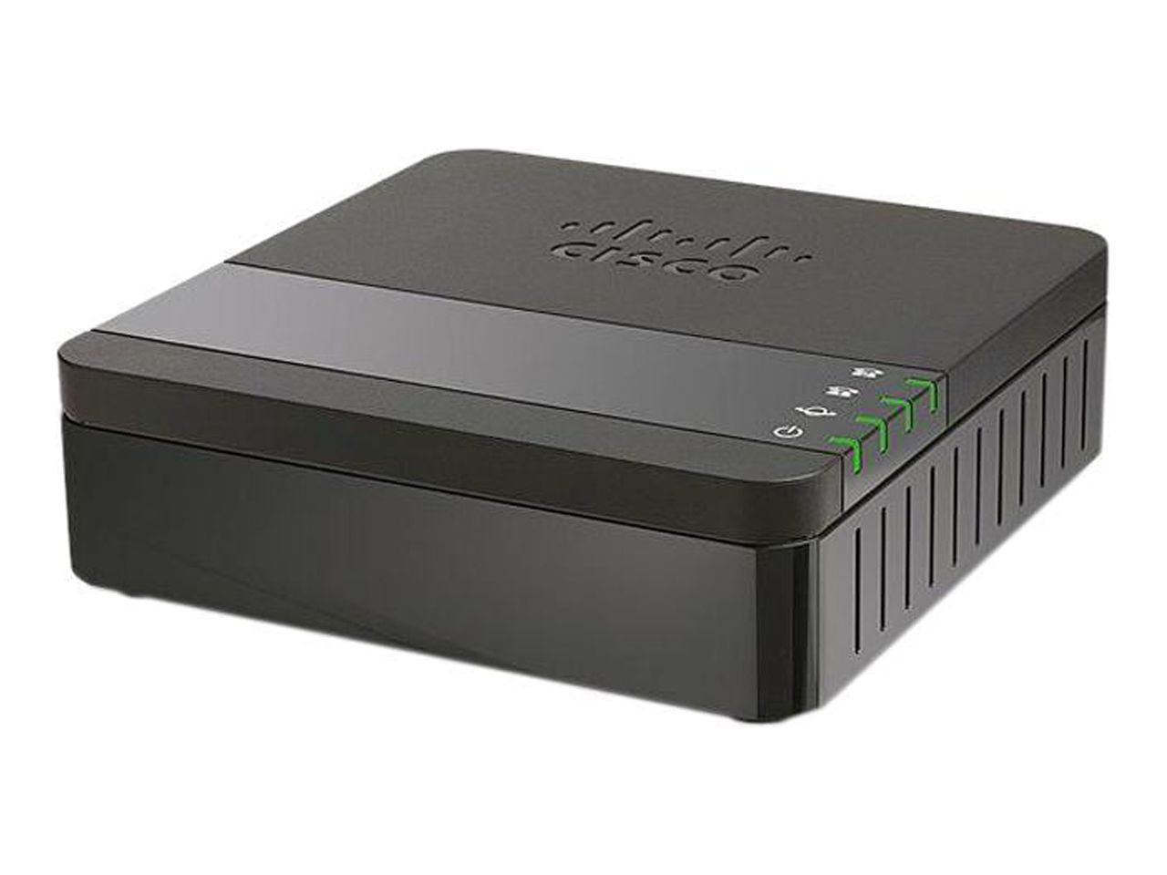 Cisco 2-Port Analog Telephone Adapter, 1 x RJ-45 - 2 x FXS - Fast ...