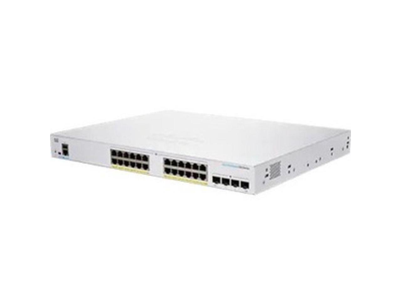 Cisco Business 250 Series CBS250-24P-4G - Switch - L3 - smart - 24 x 10 ...