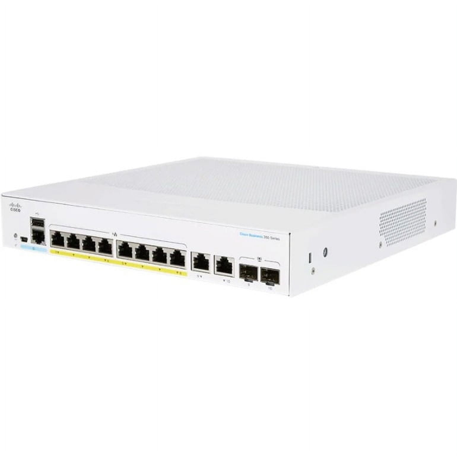 Cisco 250 CBS250-8P-E-2G Ethernet Switch - Walmart.com