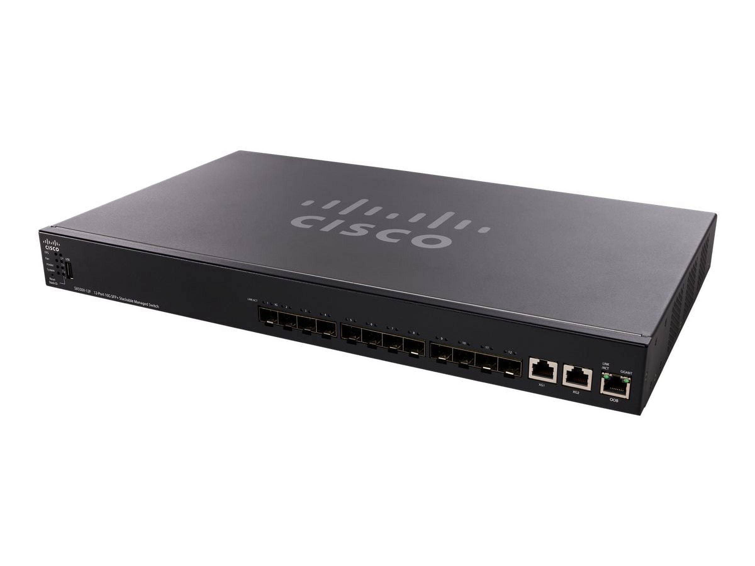 Cisco 550X Series SX550X-12F - Switch - L3 - managed - 12 x 10 Gigabit ...