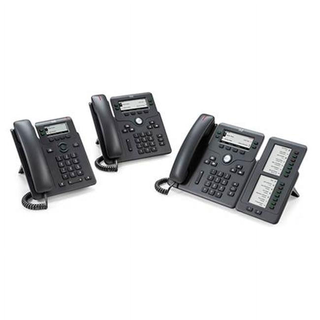 Cisco 6851 IP Phone - Corded - Corded - Wall Mountable, Desktop ...