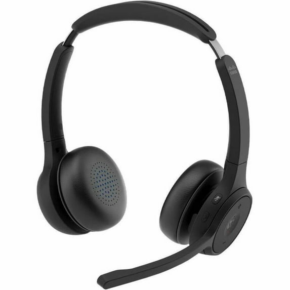 Cisco 720 Stereo Bluetooth Wireless Headset with USB Chat Microphone ...
