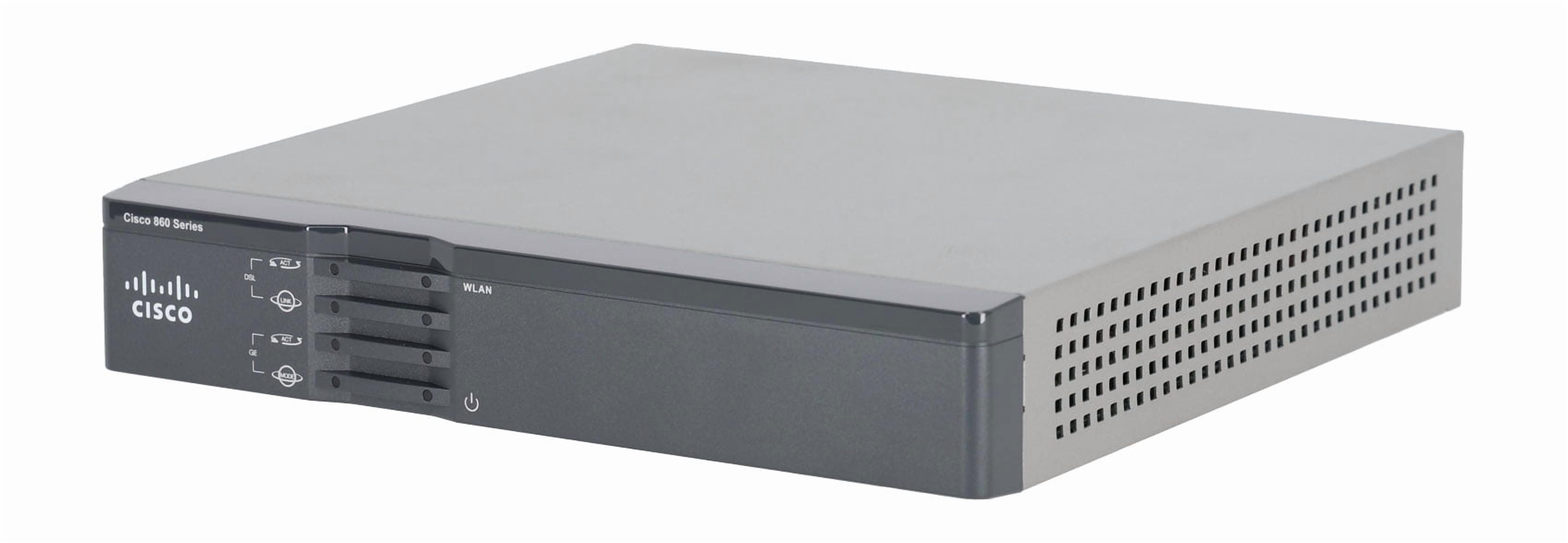 Cisco 867VAE - router - DSL modem - 802.11b/g/n (draft 2.0) - desktop ...