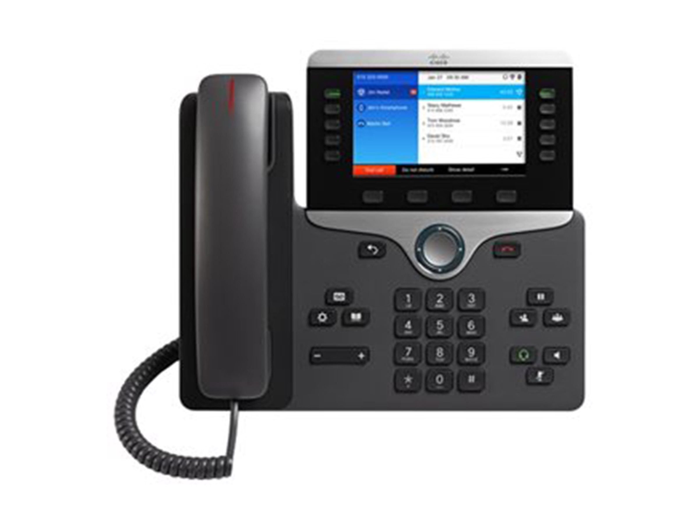 Cisco 8861 IP Phone - Wall Mountable, Desktop - VoIP - Caller ID ...