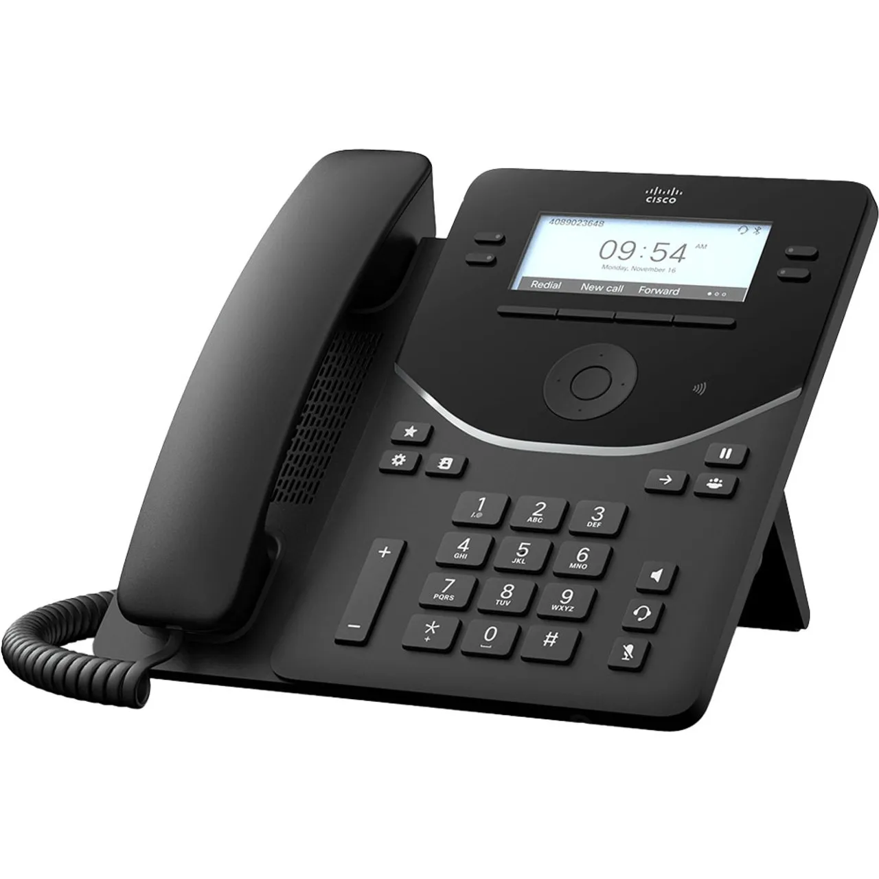 Cisco 9841 IP Phone - Corded - Desktop - Carbon Black - 4 x Total Line ...