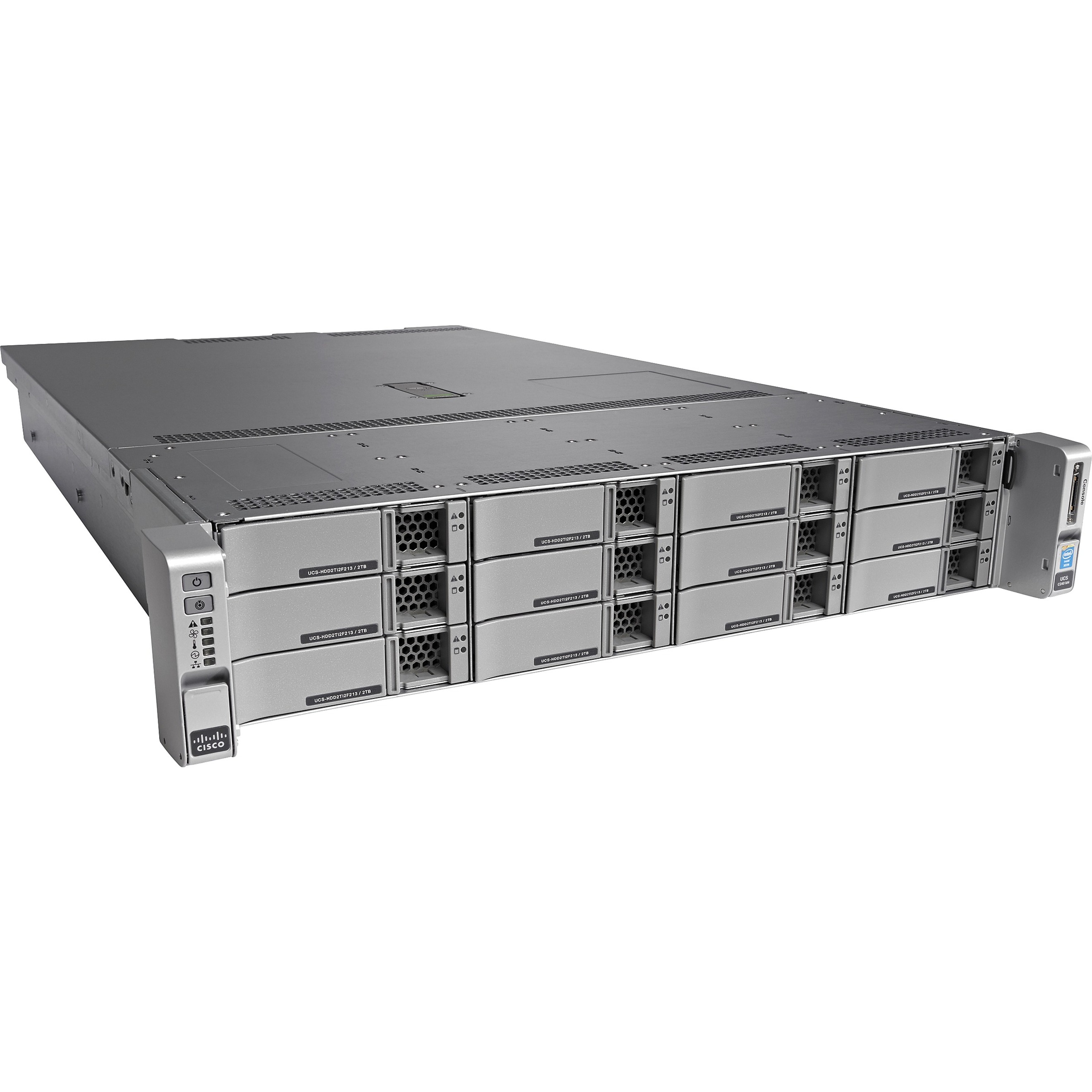 Cisco Barebone System, 2U Rack-mountable, Intel C610 Chipset, 2 x ...