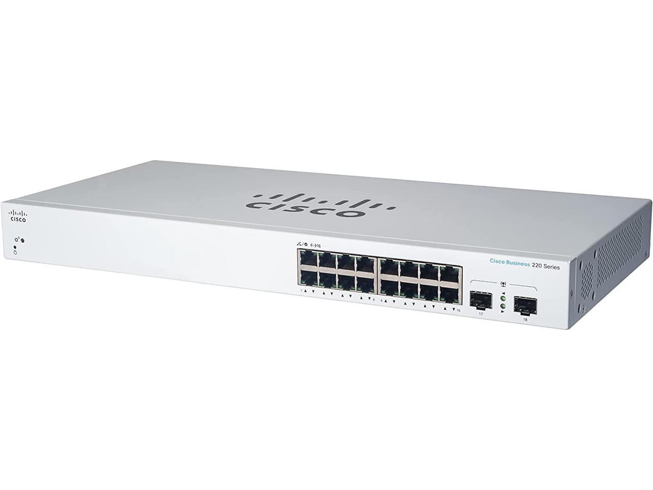 Cisco Business 16-Port 2x SFP L2 Managed Ethernet Switch CBS22016P2GNA ...