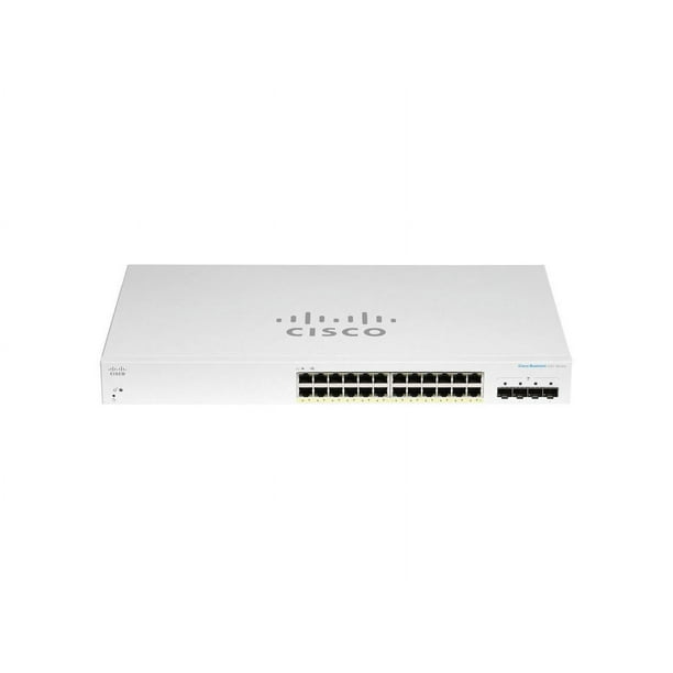 Cisco Business CBS220-24P-4X Ethernet Switch, 24 Ports - Manageable - 2 ...