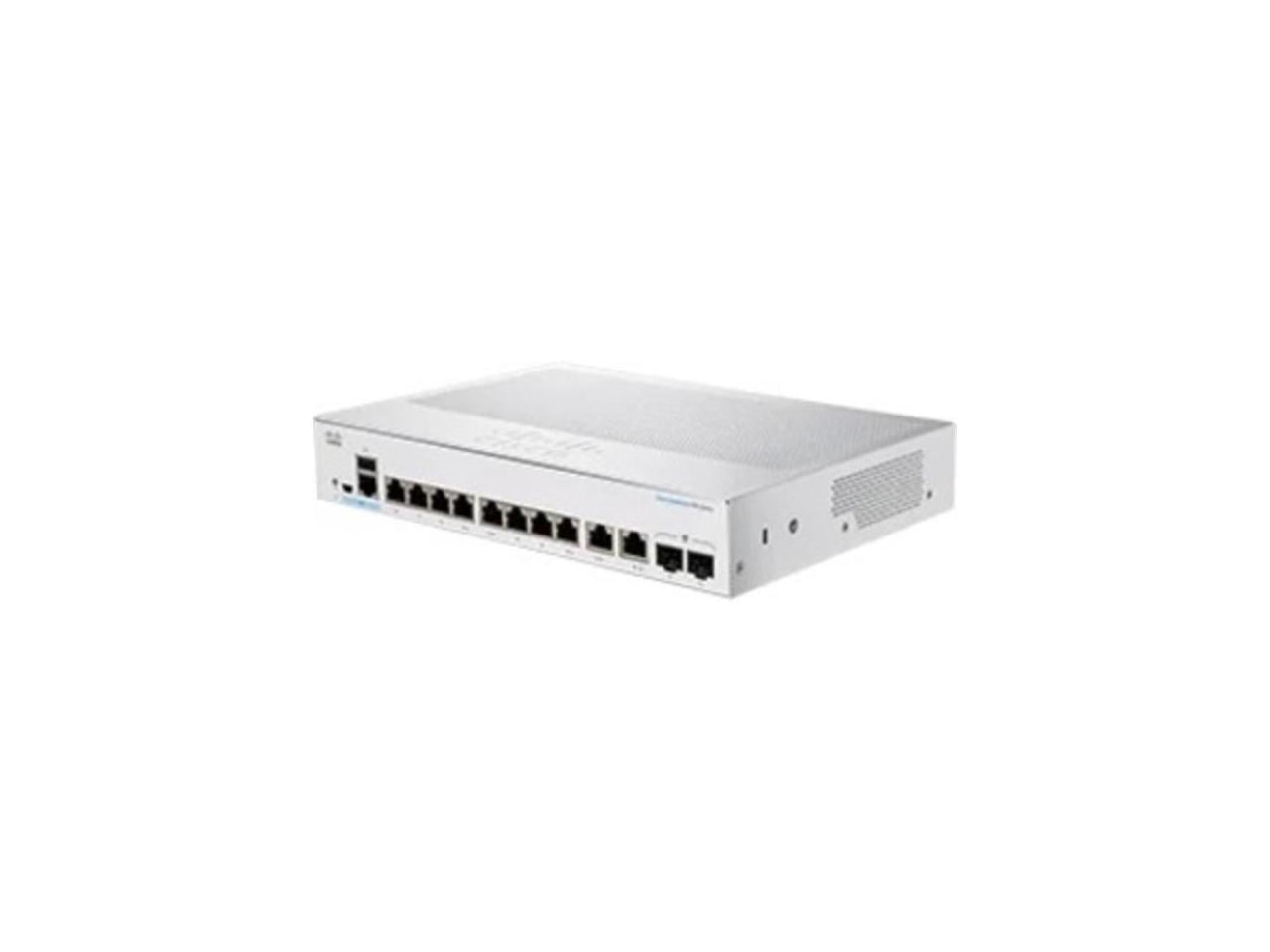Cisco Business 350 Series 350-8T-E-2G - Switch - L3 - managed - 8 x 10 ...
