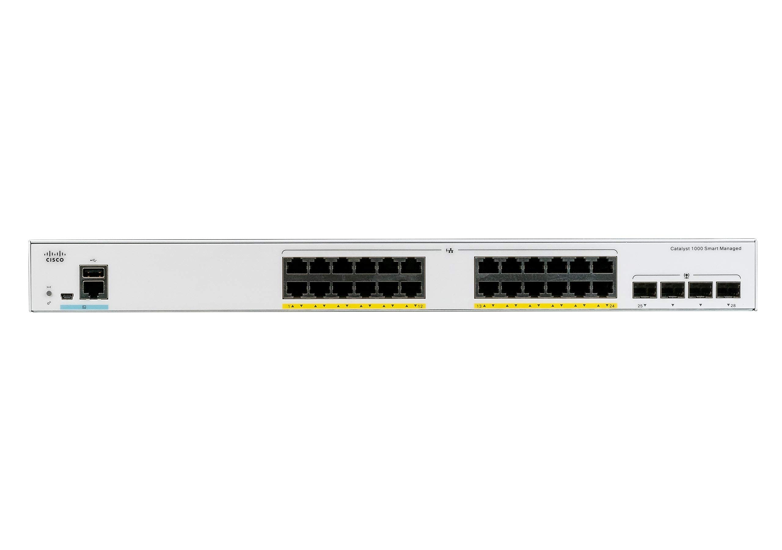 Cisco C1000-24P-4G-L Cisco Catalyst 1000 Series 24-Port Switch ...