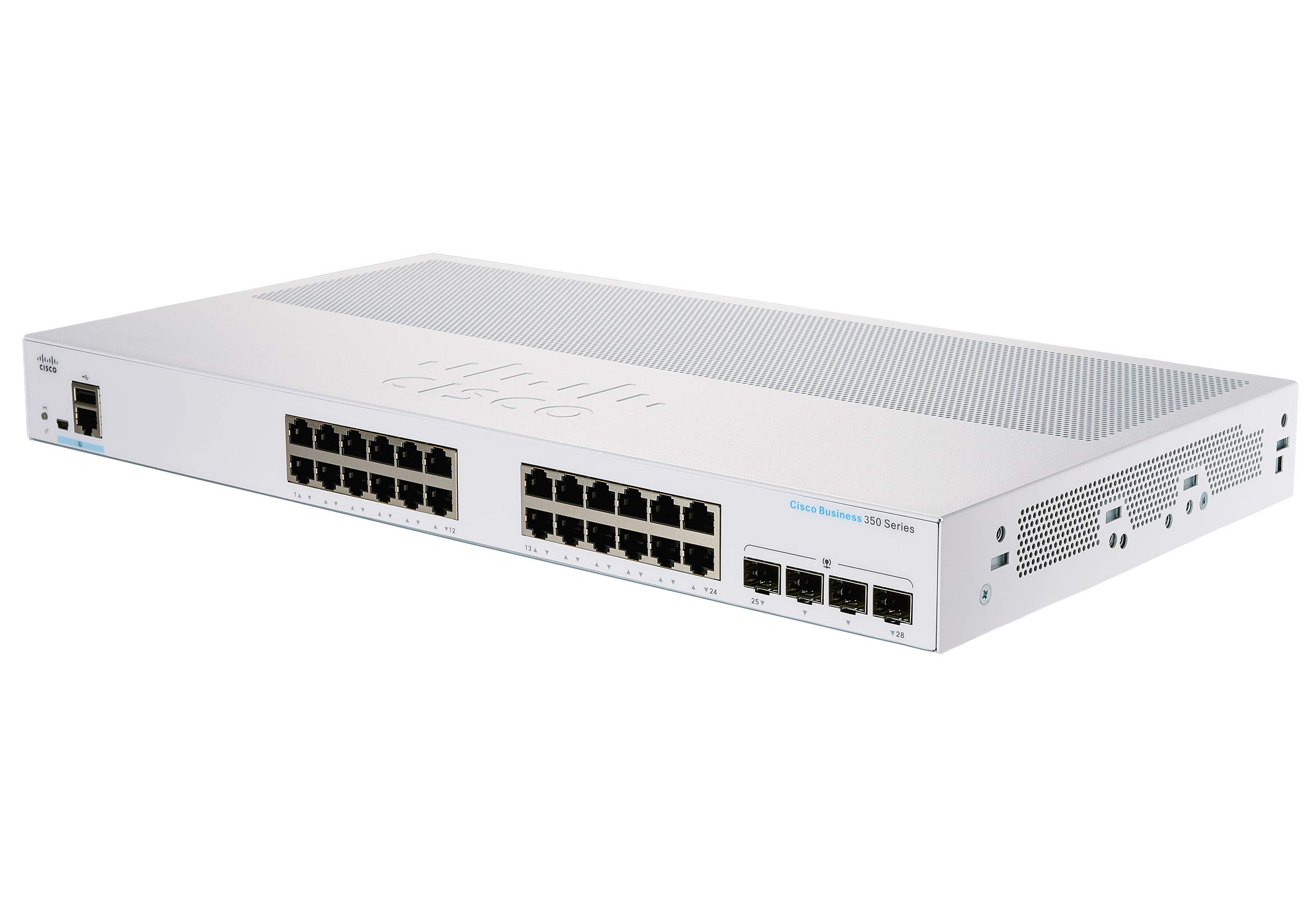 Cisco CBS350-24T-4G Business Series 24-Port Managed Ethernet Switch ...