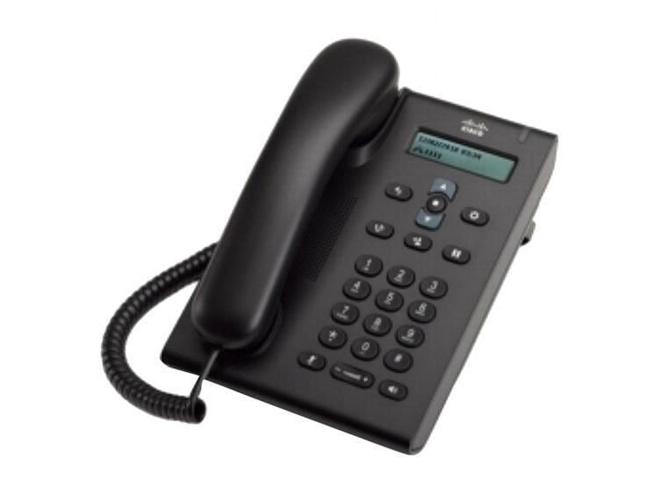 Cisco CP-3905= Unified SIP Phone 3905 - VoIP phone - SIP - charcoal ...