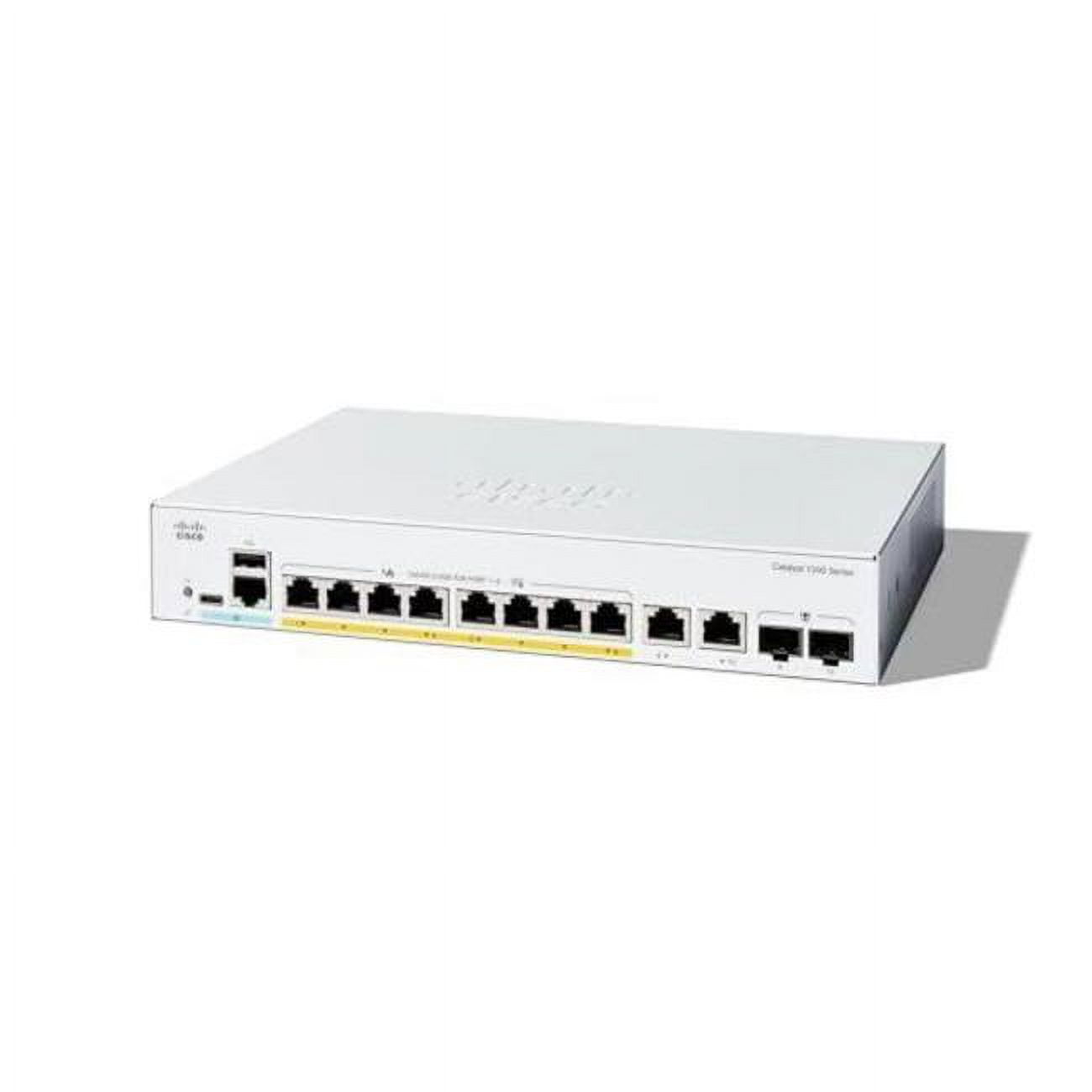 Cisco Systems C1200-8FP-2G Catalyst 1200 8-port GE, Full PoE, 2x1G ...