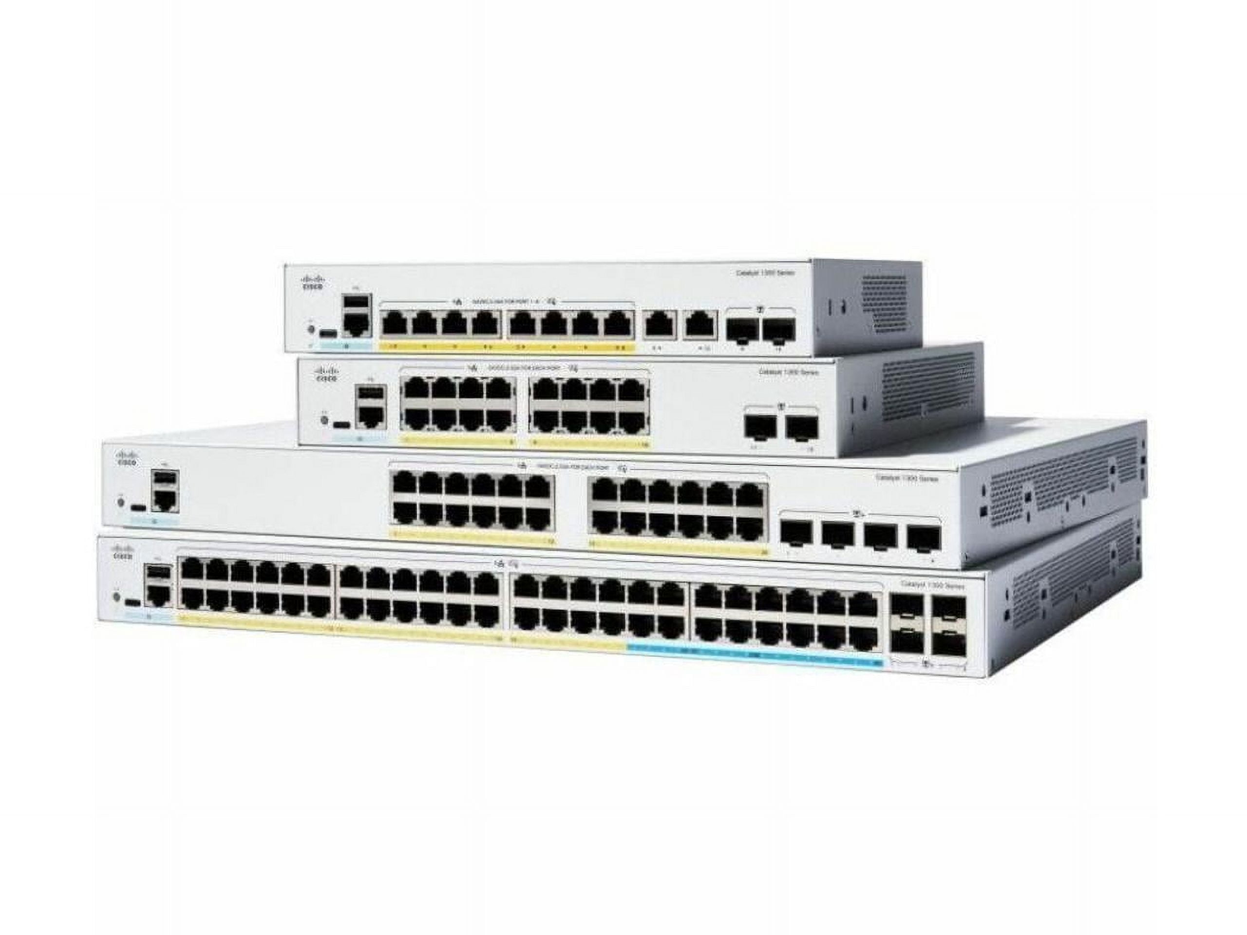 Cisco Catalyst 1300-48FP-4X Managed Switch, 48 Port GE, Full PoE ...