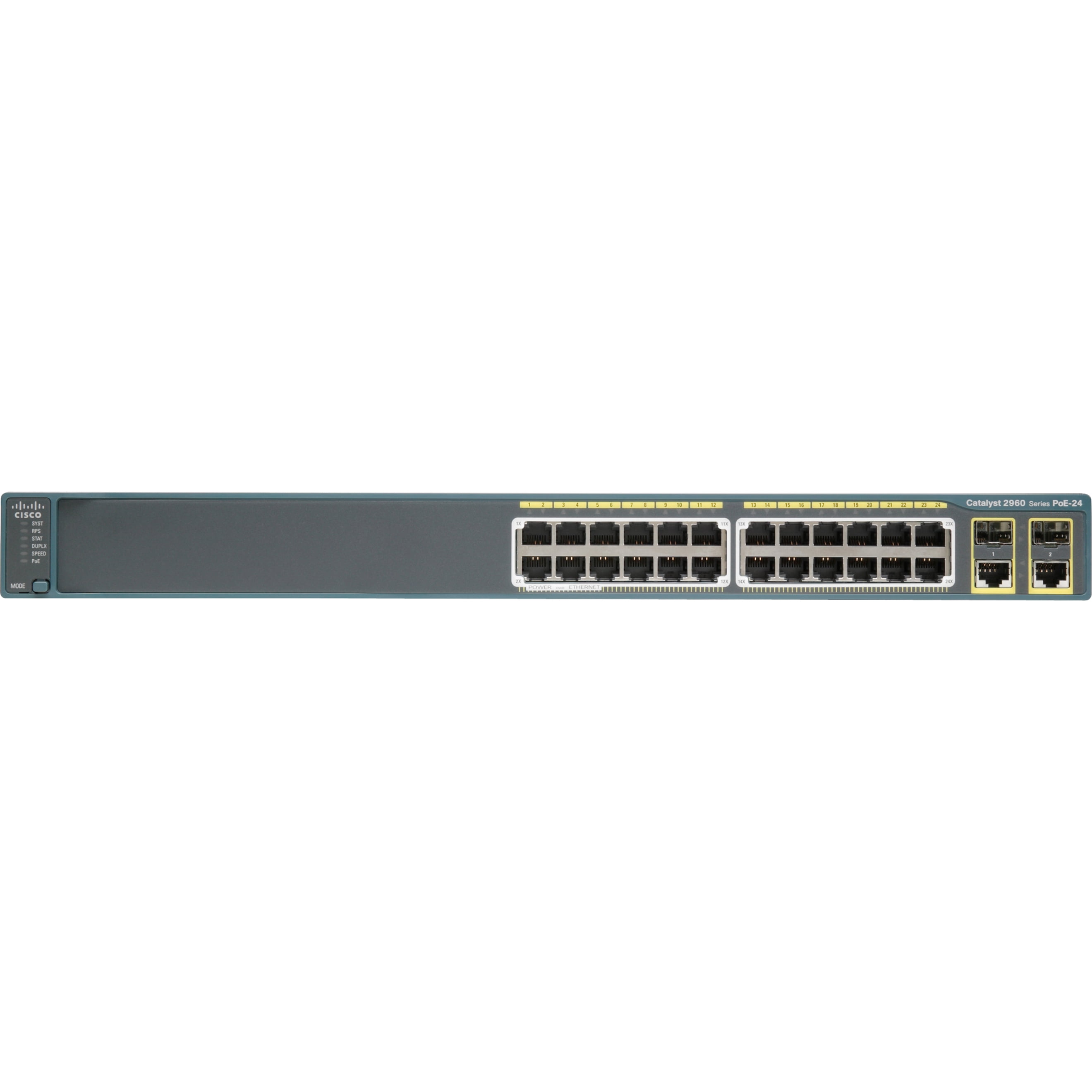 Cisco Catalyst 2960-Plus 24PC-L - switch - 24 ports - managed - rack ...