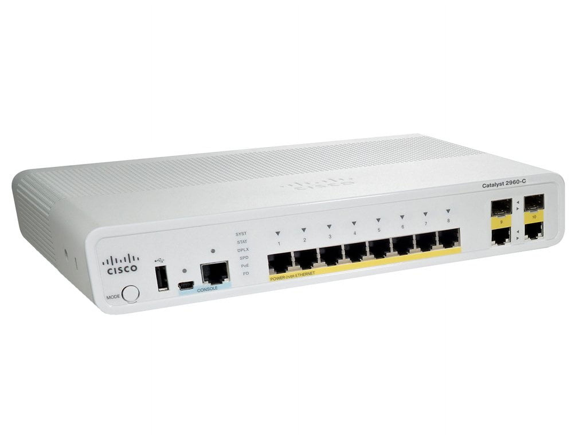 Cisco Catalyst 2960C Compact Ethernet Switch (WS-C2960CG-8TC-L ...