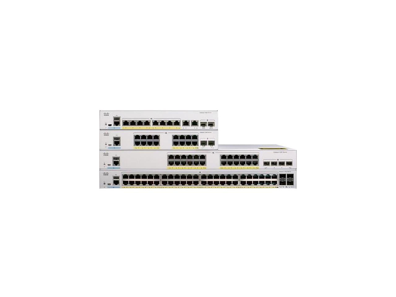 Cisco Catalyst 1000-48FP-4X-L - switch - 48 ports - managed - (C1000 ...