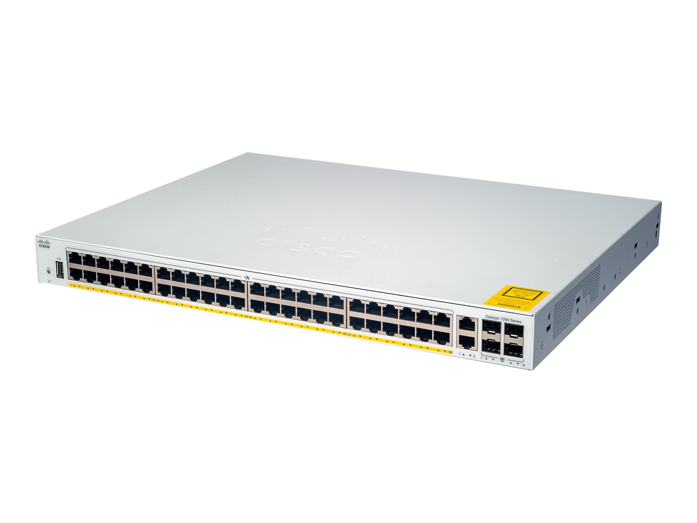 Cisco Catalyst C1000-48P Ethernet Switch - 48 Ports - Manageable - 2 ...