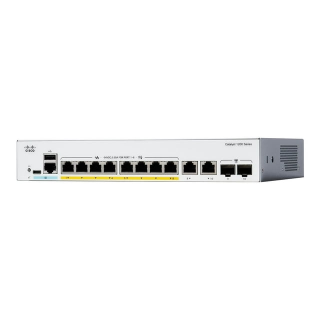 Cisco Catalyst C1200-8FP-2G Ethernet Switch - Walmart.com