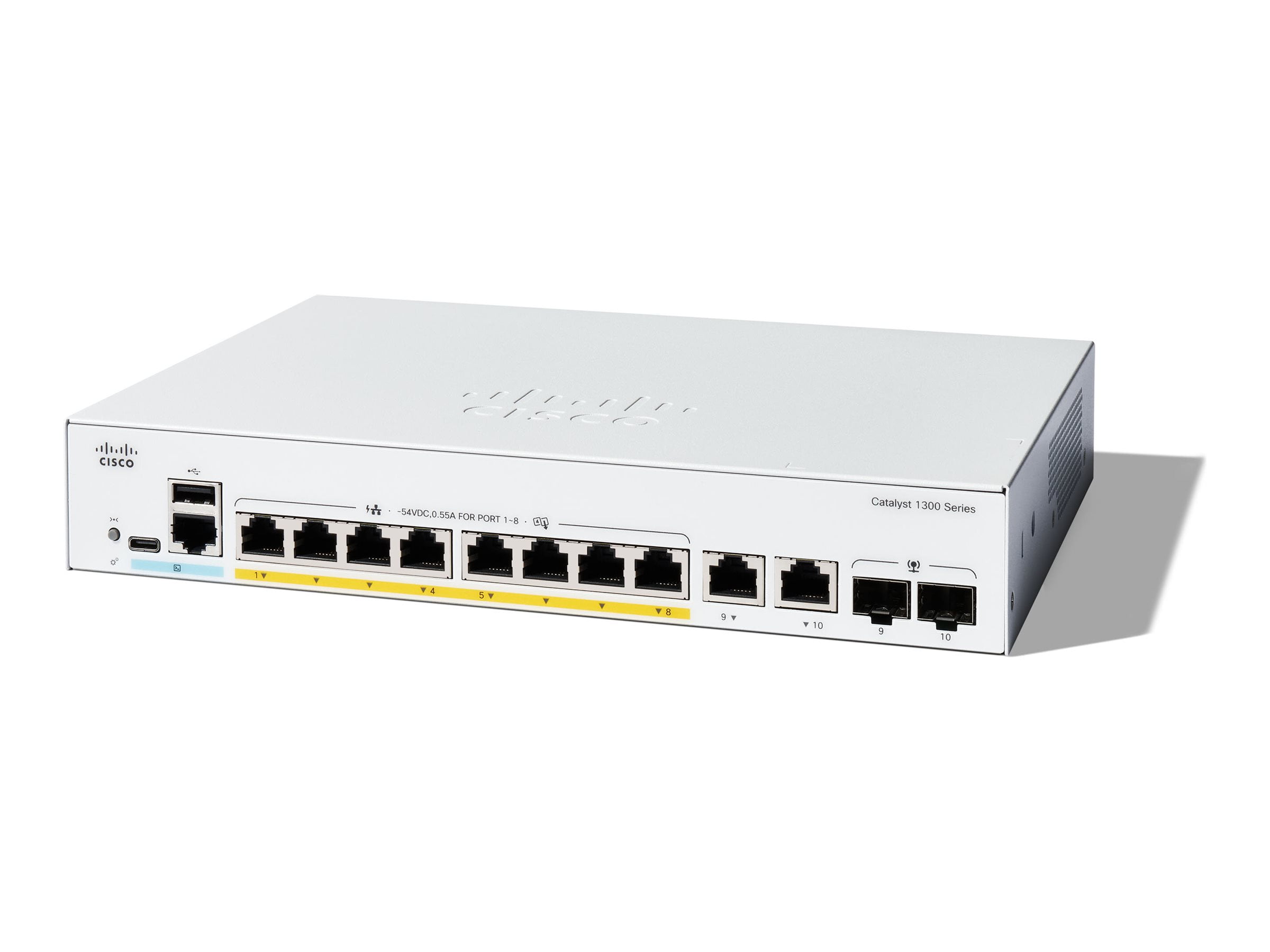 Cisco Catalyst C1300-8P-E-2G Ethernet Switch - 8 Ports - Manageable ...