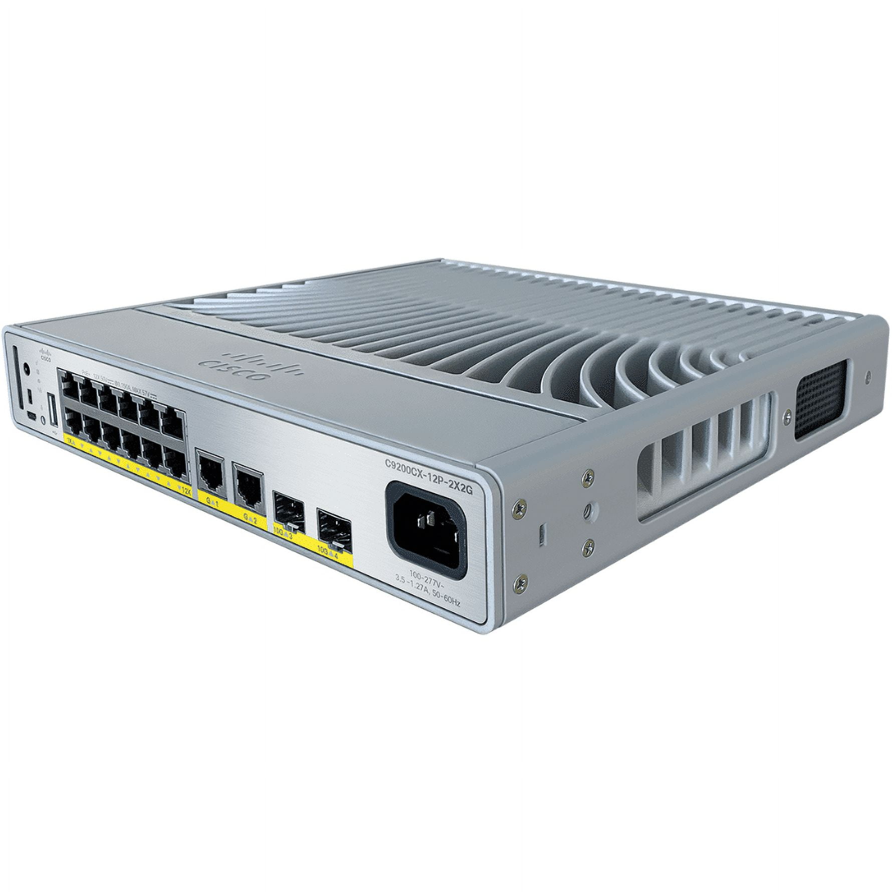 Cisco Catalyst C9200CX-12P-2X2G Ethernet Switch - Walmart.com