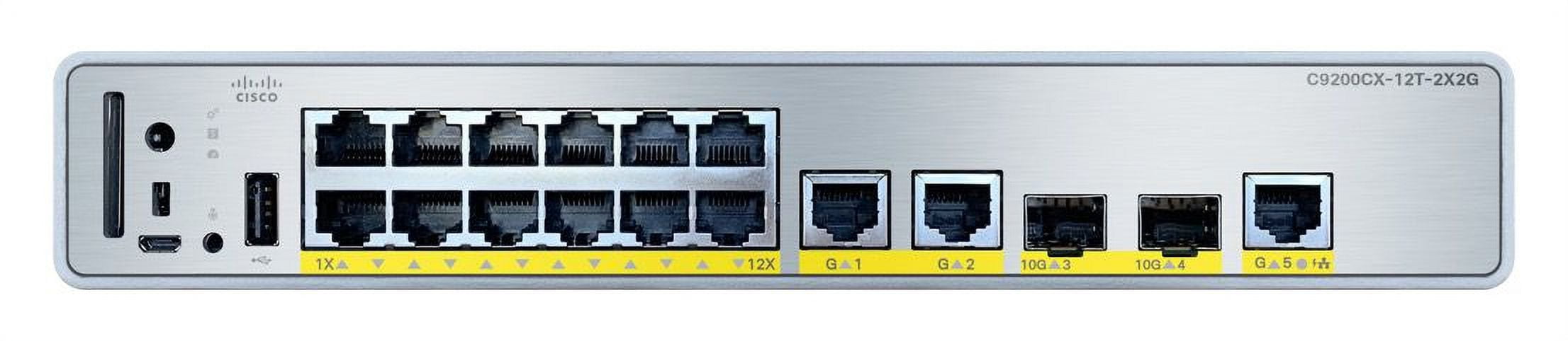Cisco Catalyst C9200CX-12T-2X2G Ethernet Switch - Walmart.com