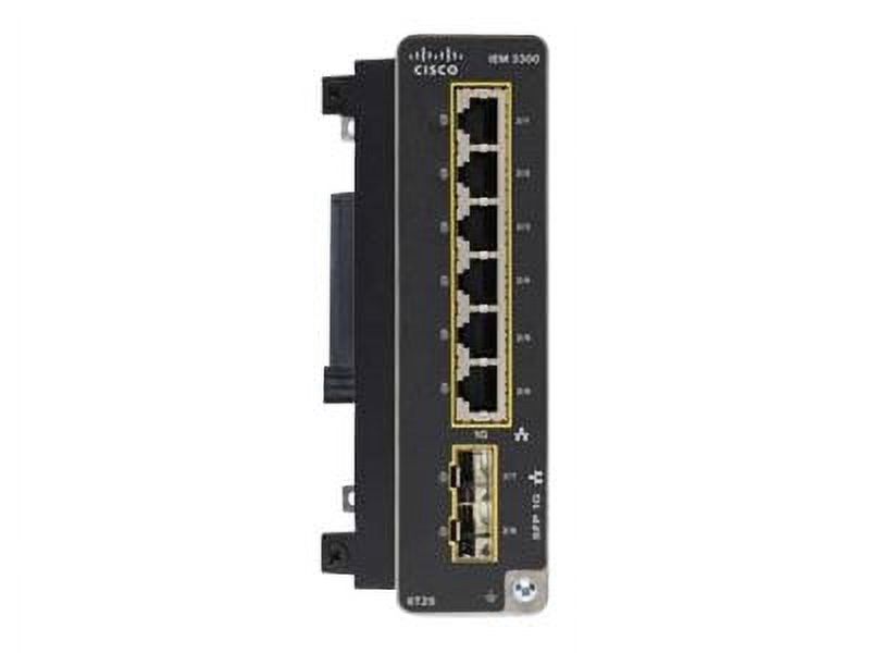 Cisco Catalyst IE3300 Rugged 6 Port GE Copper + 2 Port SFP Module ...