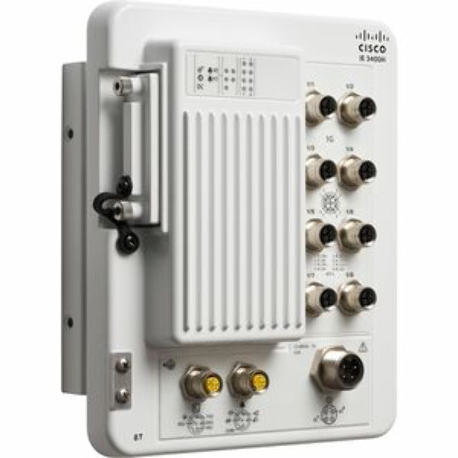 Cisco Catalyst IE3400 Heavy Duty w/ 8 GE M12 interfaces, IP67, Network ...