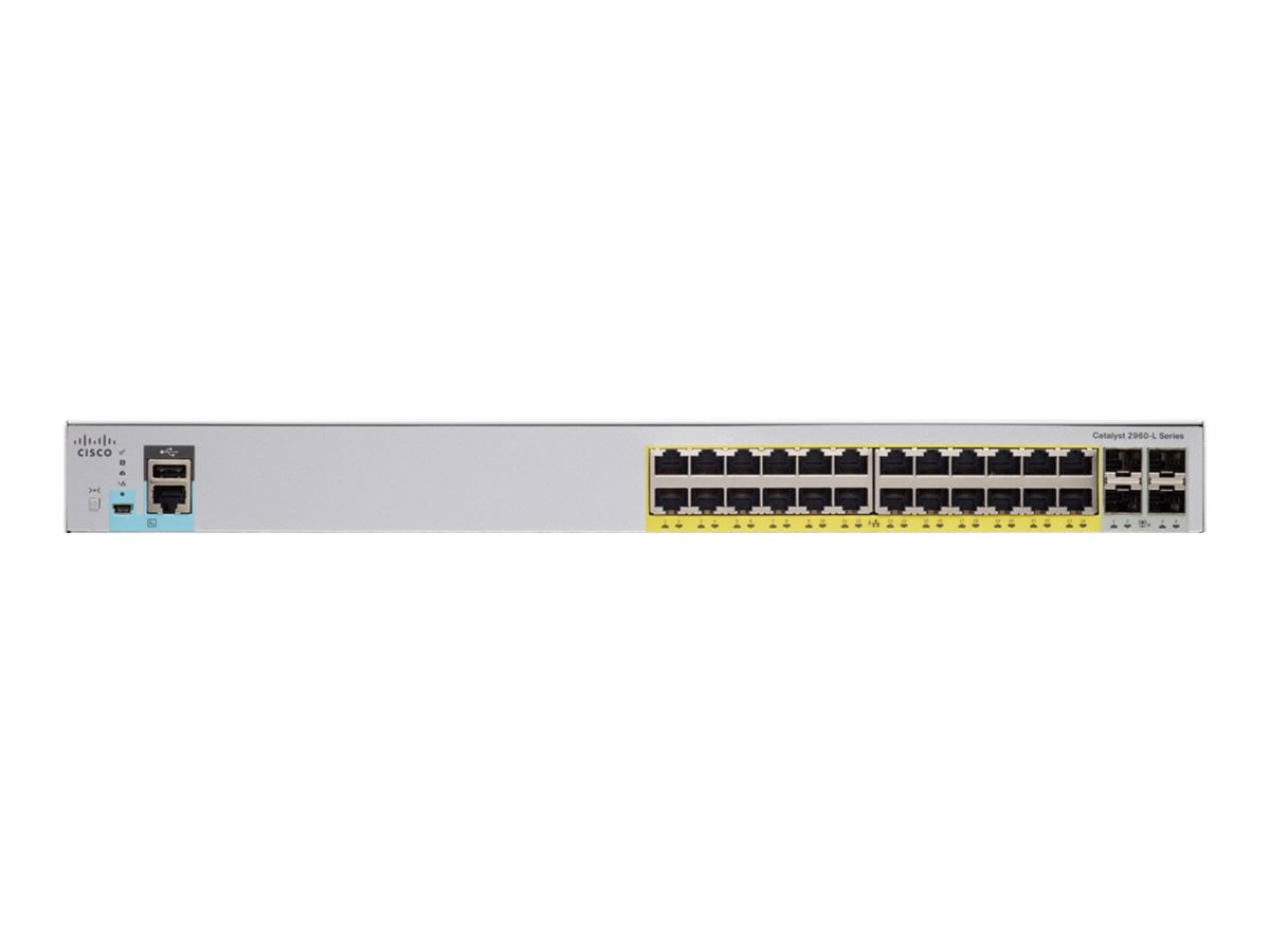 Cisco Catalyst WS-C2960L-24TQ-LL Ethernet Switch - Walmart.com