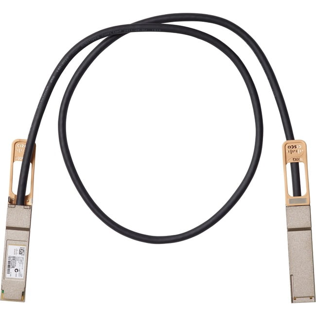 Cisco Copper Cable - 100GBase direct attach cable - QSFP (M) to QSFP (M ...