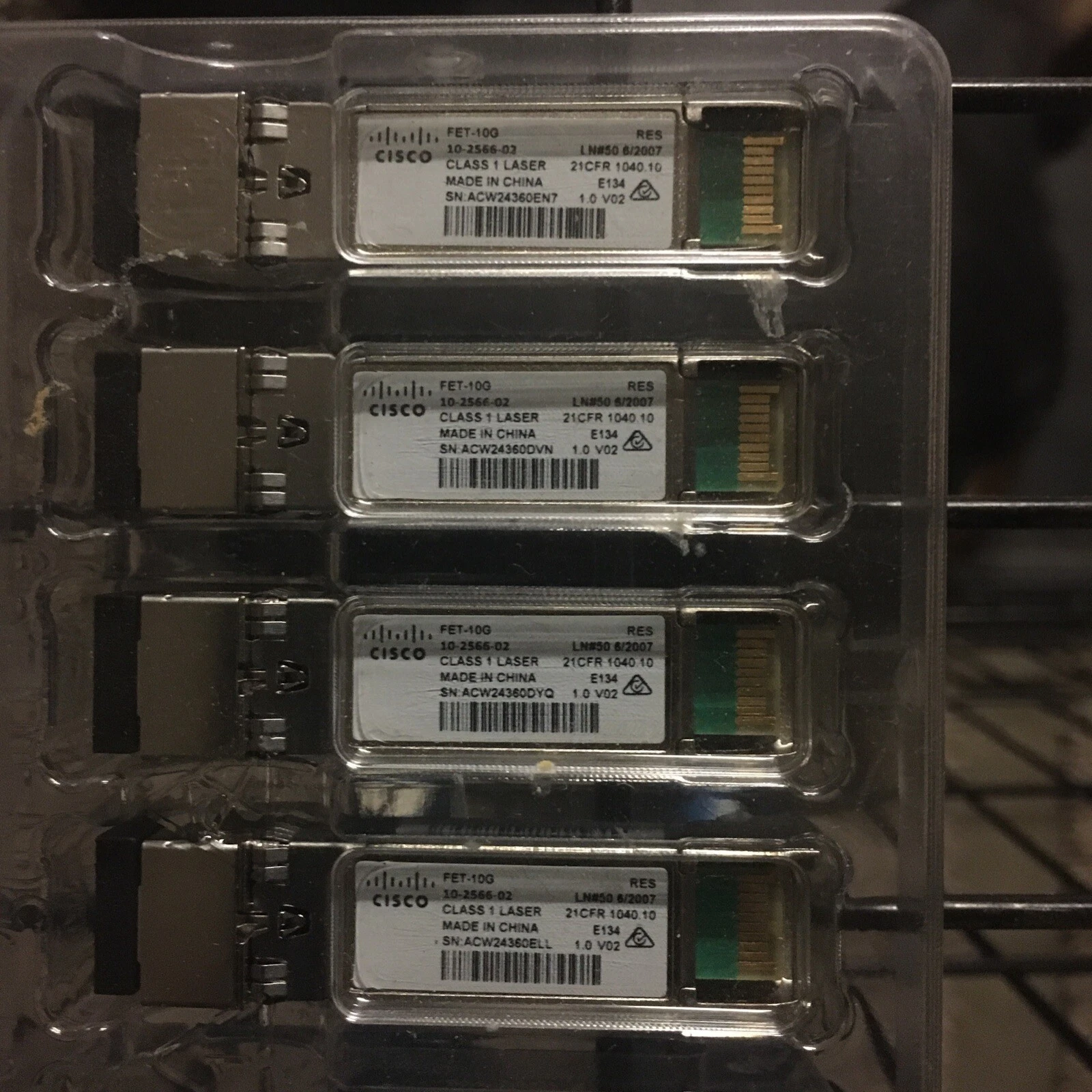 Cisco FET+ 10G Fabric Extender Transceiver 10-2502 SFP-10G | O977 ...