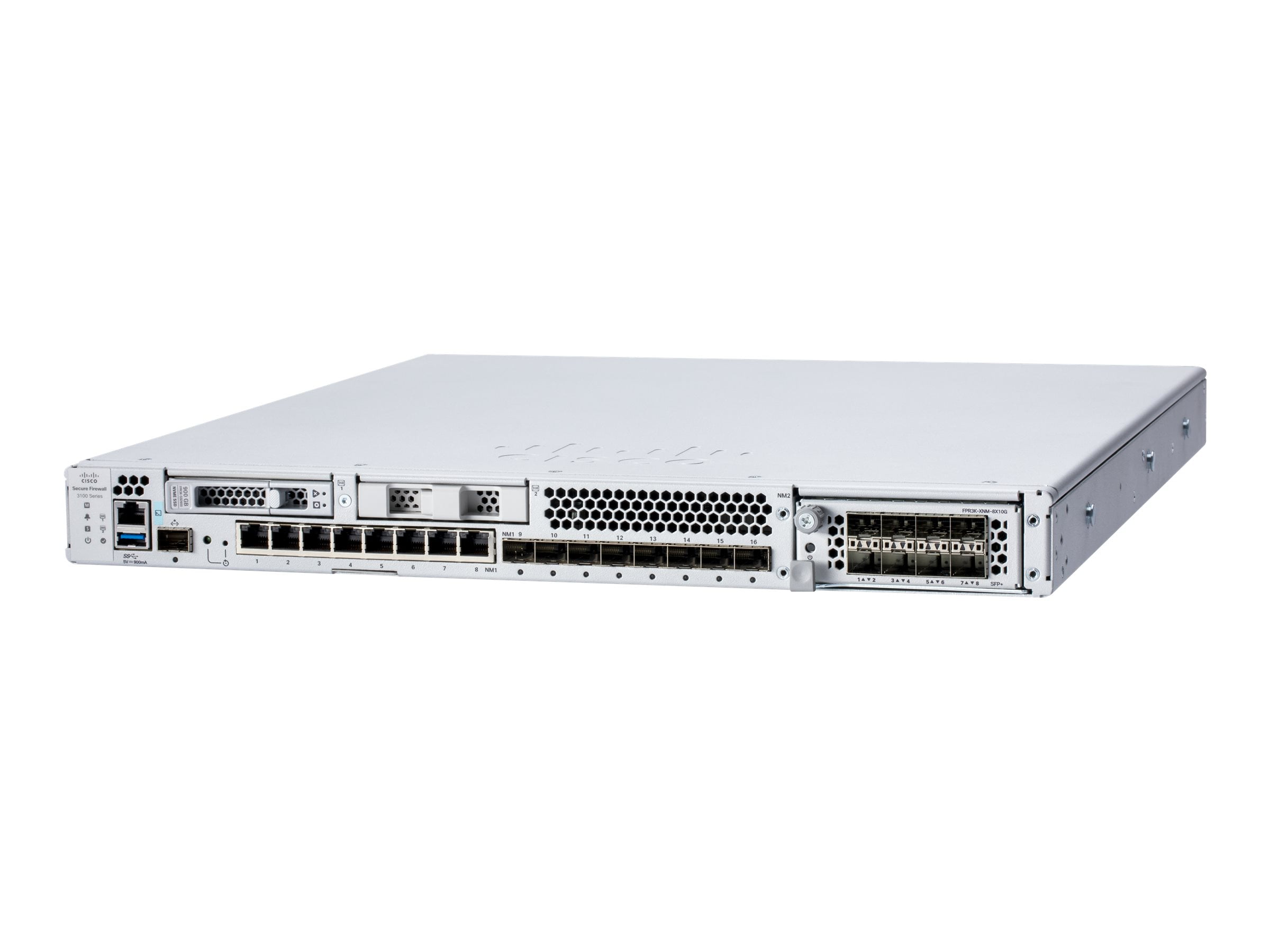 Cisco FirePOWER 3110 Next-Generation Firewall - Firewall - front to ...